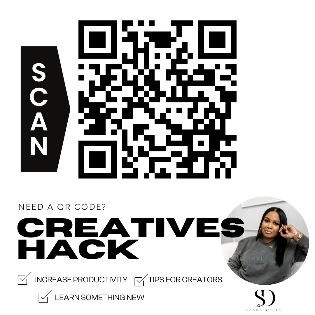 Shana Digital Website QR Code Generator - SHANA DIGITAL